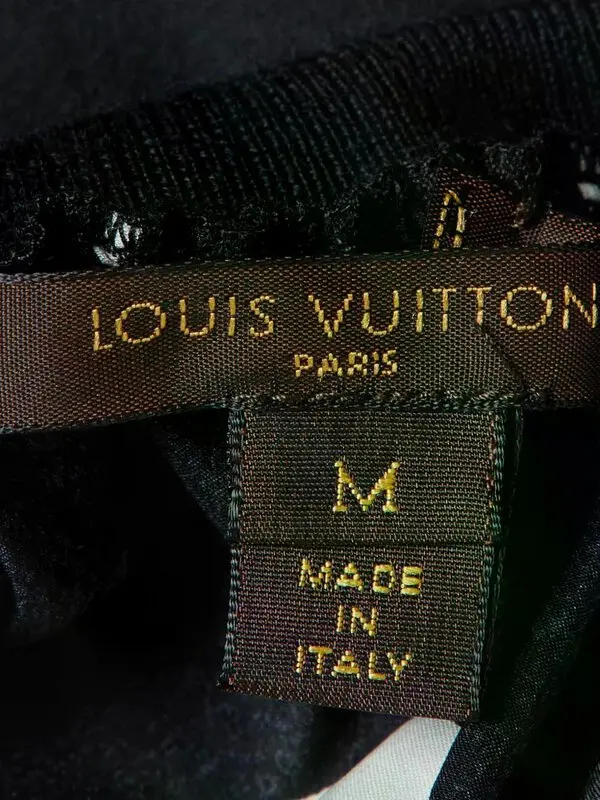LOUIS VUITTON Printed Paneled Shift Dress