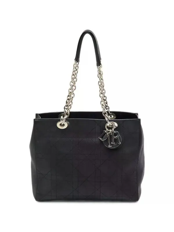 Dior Cannage Ultra Shoulder Bag - Black