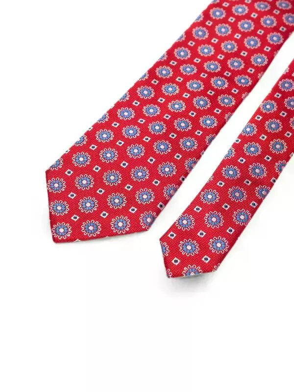 ANTONIO MURO Geometric-pattern Tie