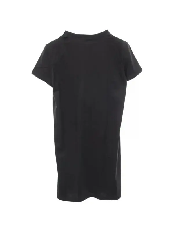 Hermès Cotton Cartouche Print Crewneck Dress