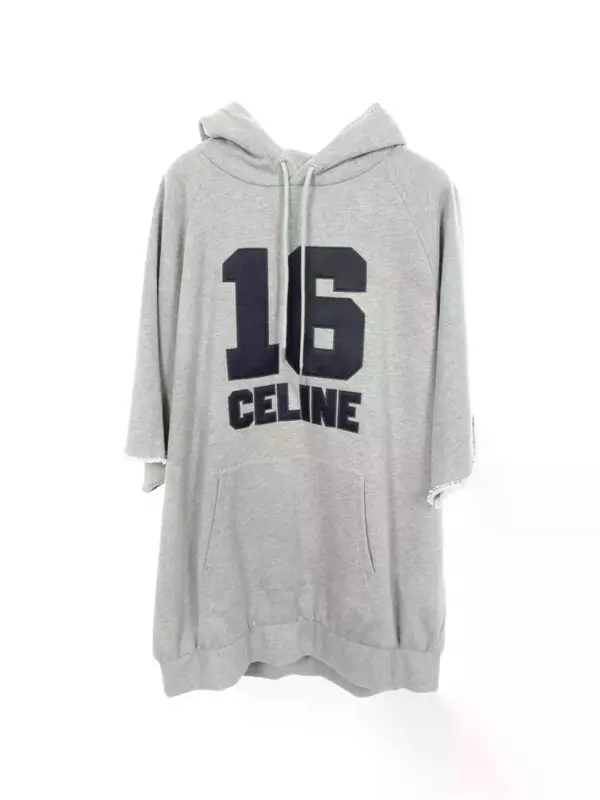 Celine Cotton 16-patch Hoodie