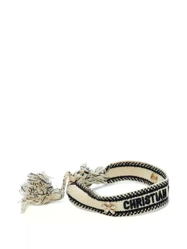 Dior Logo-embroidered Bracelet