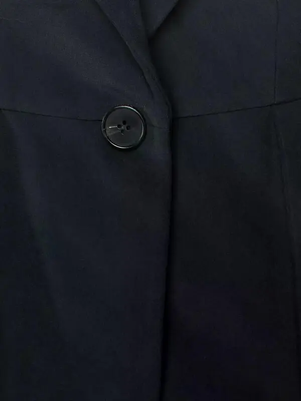 Alexander McQueen Cut-out Single-breasted Blazer