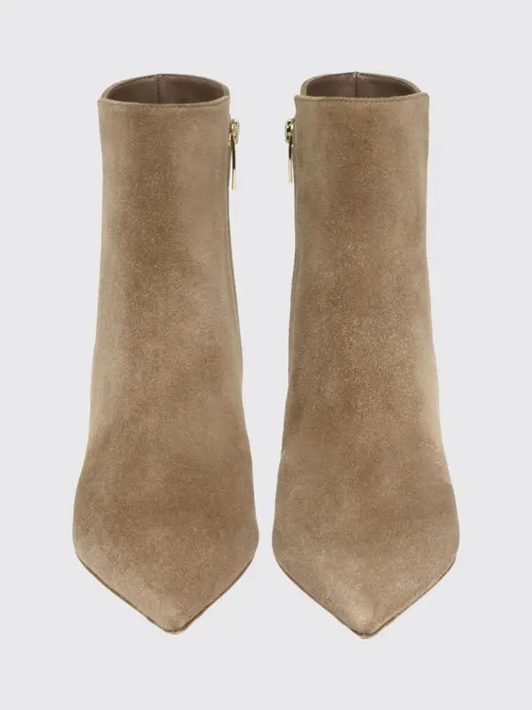 GIANVITO ROSSI Levy Suede Ankle Boots - Camel