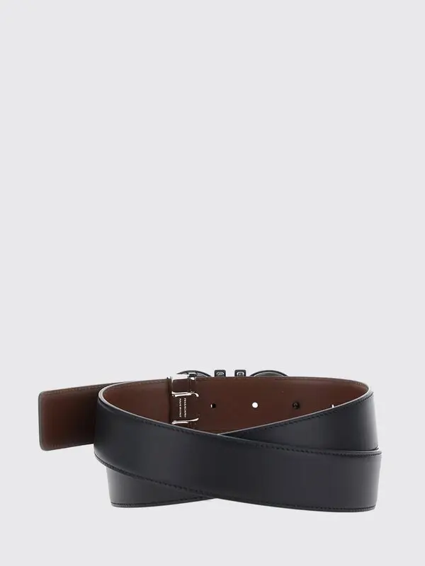 FERRAGAMO Gancini Belt - Black