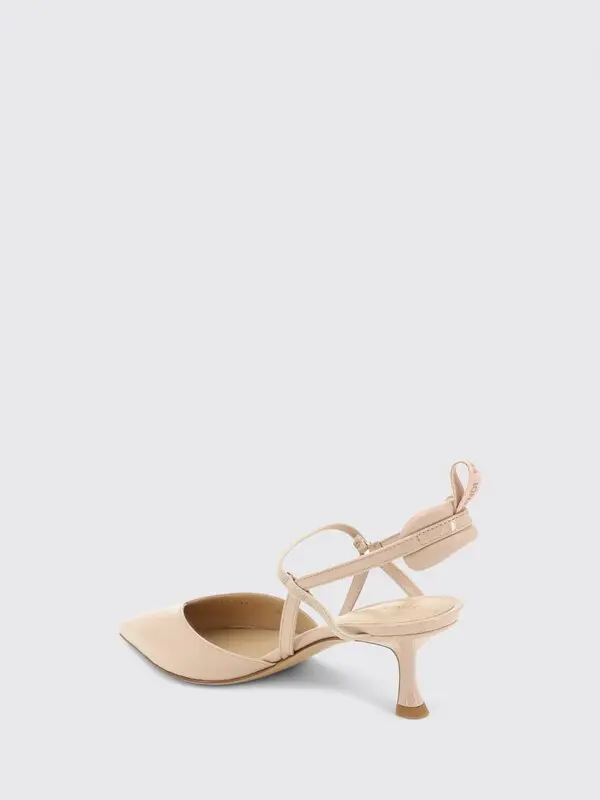 Fendi Very Colibrì Slingback Pumps In Patent Leather - Pink