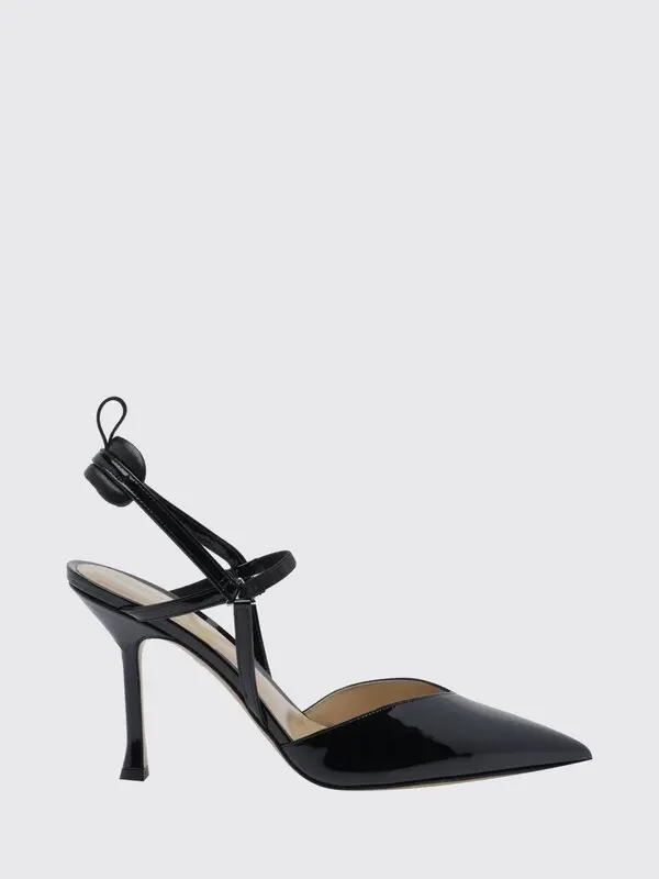 Fendi Patent Slingback Heeled Sandals