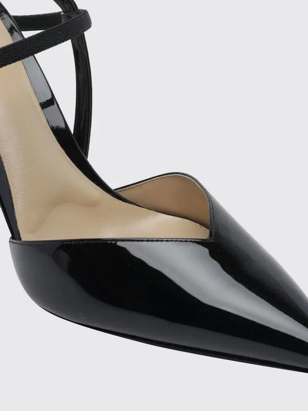 Fendi Patent Slingback Heeled Sandals