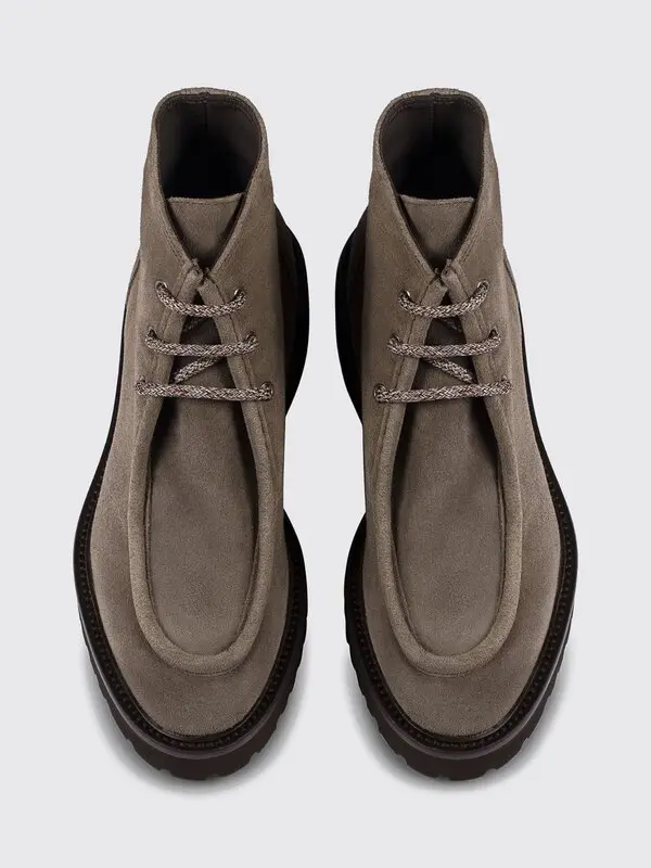 DOUCAL'S Suede Lace-up Boots