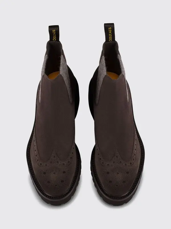 DOUCAL'S Suede Chelsea Boots