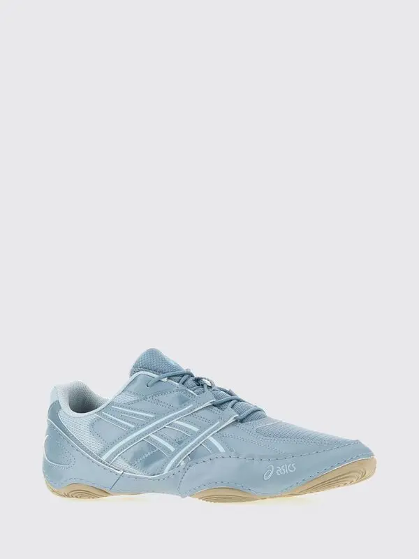 Asics Hypersync Sneakers In Synthetic Leather And Mesh With Ortholite® Insole - Blue