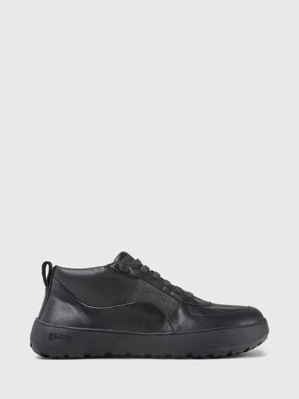 Camper Lace-up Ankle Boots - Black