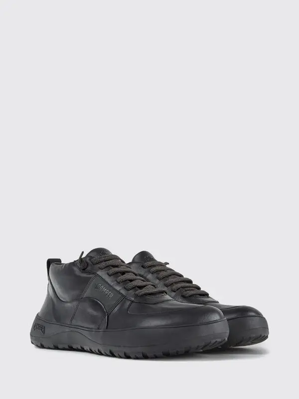 Camper Lace-up Ankle Boots - Black