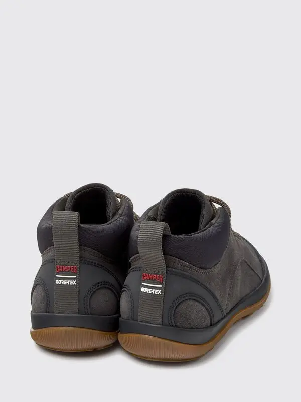 Camper Lace-up Suede Boots