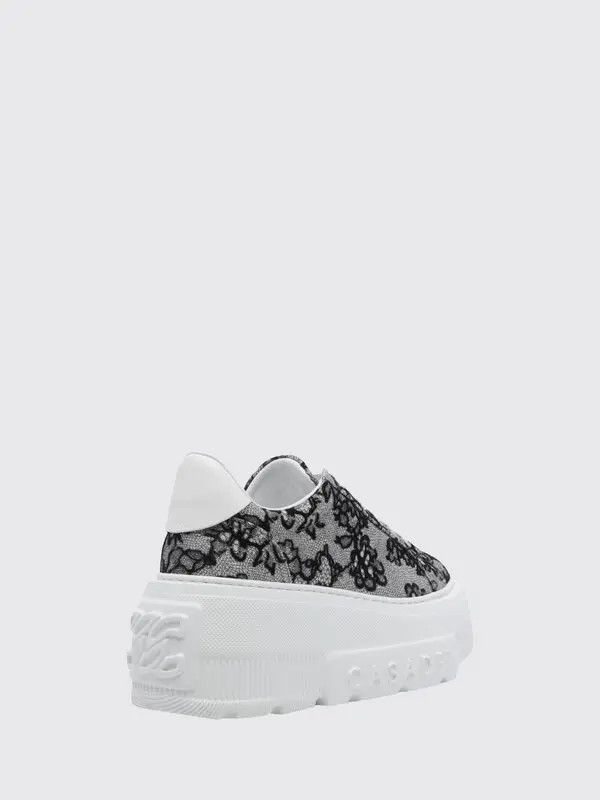 Casadei Nexus Rigel Platform Sneakers - Silver
