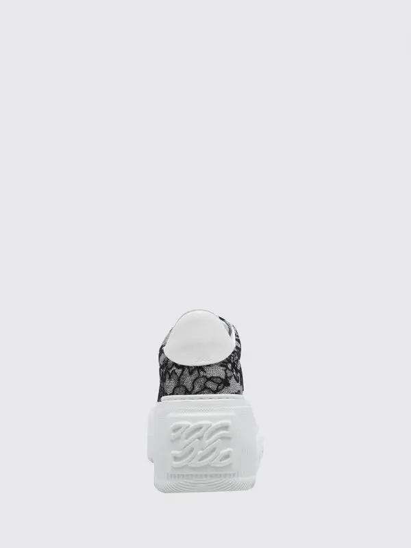 Casadei Nexus Rigel Platform Sneakers - Silver