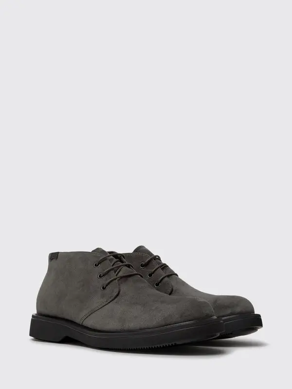 Camper Lace Up Suede Boots