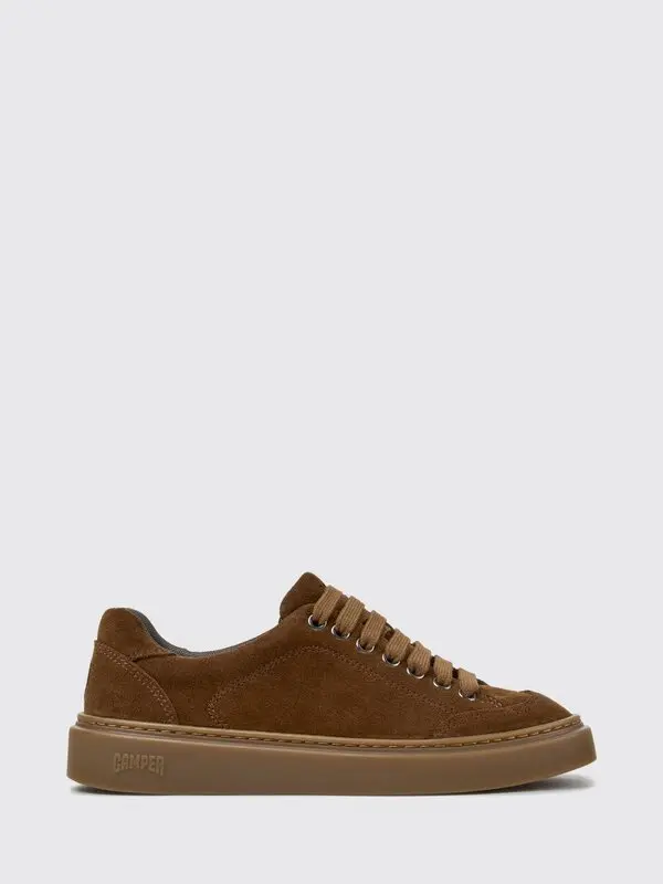 Camper Suede Lace-up Shoes - Brown