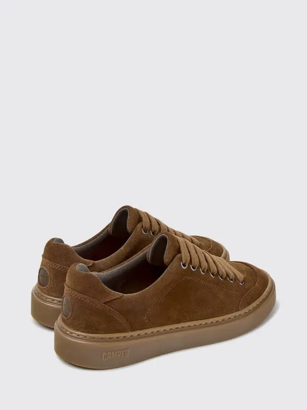 Camper Suede Lace-up Shoes - Brown