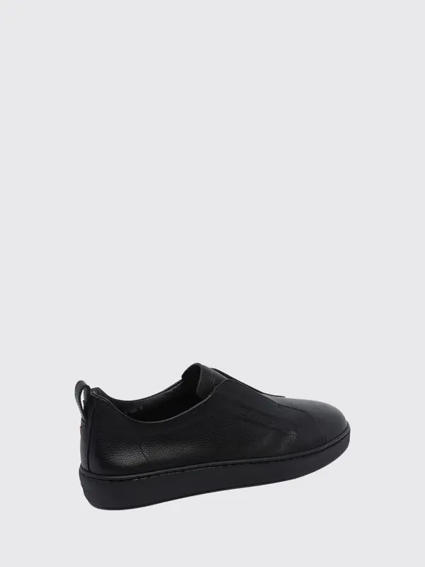 Santoni Slip-on Trainers - Black