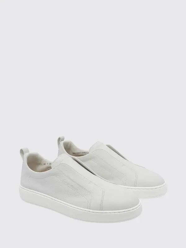 Santoni Slip-on Trainers - White