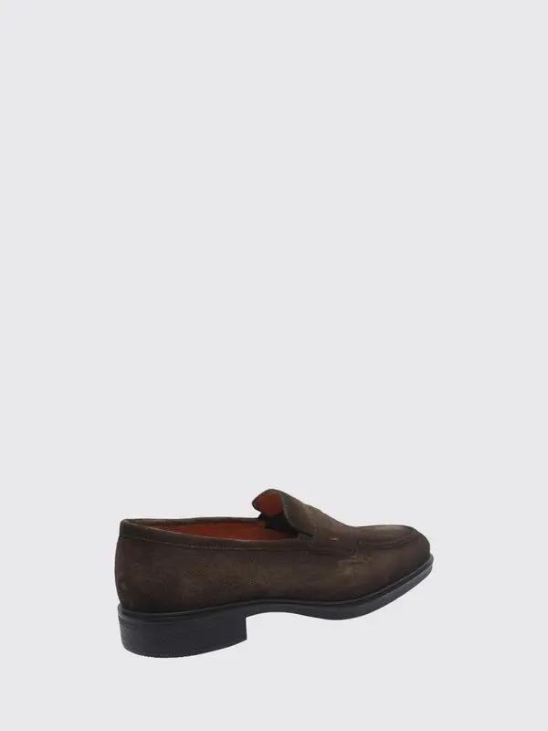 Santoni Suede Loafers
