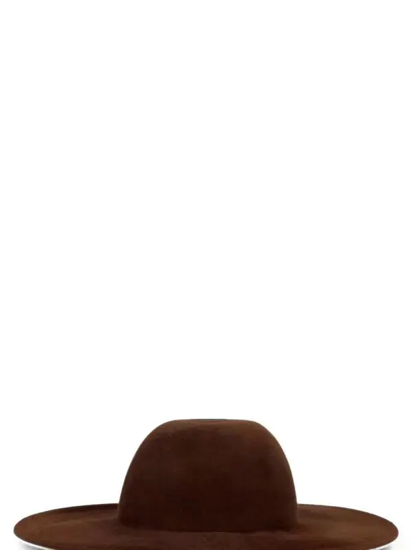Alberta Ferretti Wide-brim Rounded-crown Hat