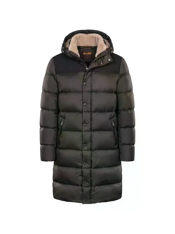 MOORER Ian-shk Hooded Padded Coat