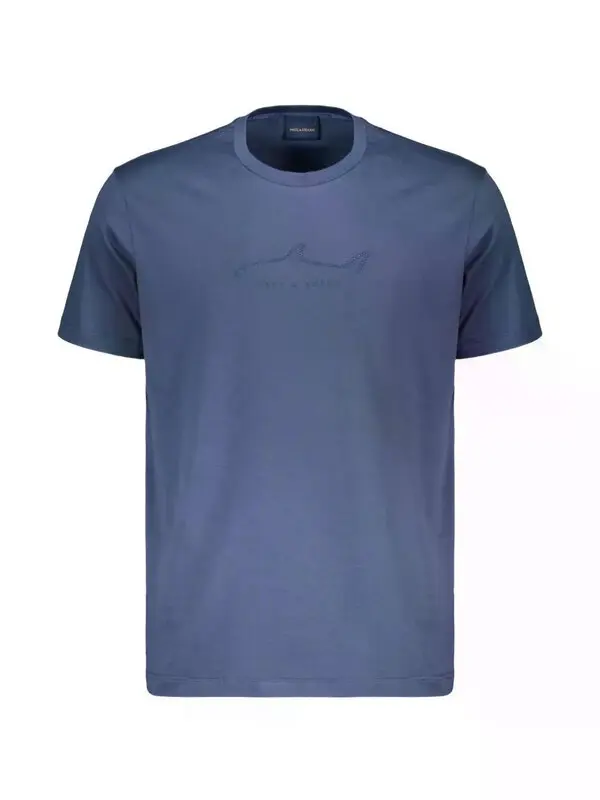 Paul & Shark Logo-embroidered T-shirt