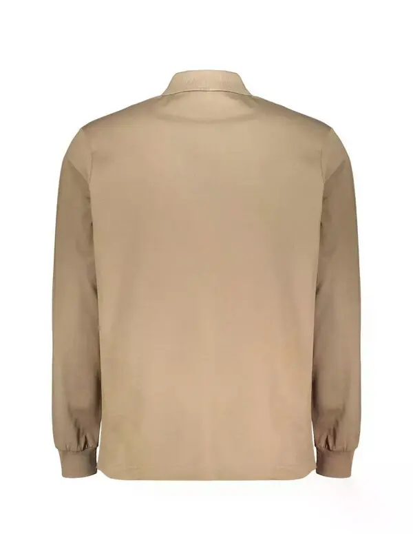 Paul & Shark Logo-patch Long-sleeved Polo Shirt
