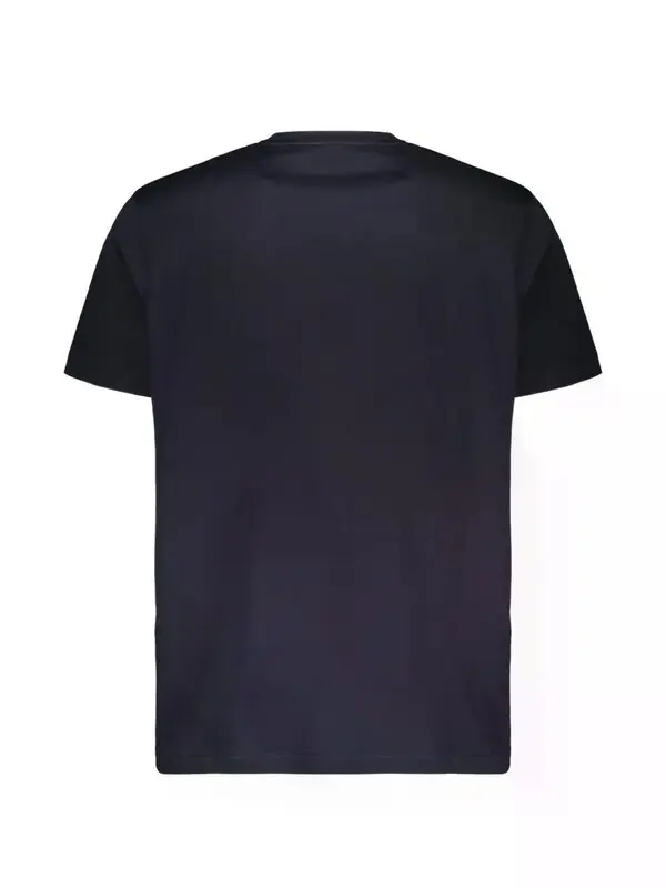 Paul & Shark Logo-print Crew-neck T-shirt - Blue