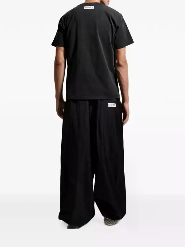 MOSTLY HEARD RARELY SEEN Embroidered Graphic-print T-shirt