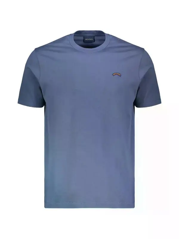Paul & Shark Logo-patch Crew-neck T-shirt
