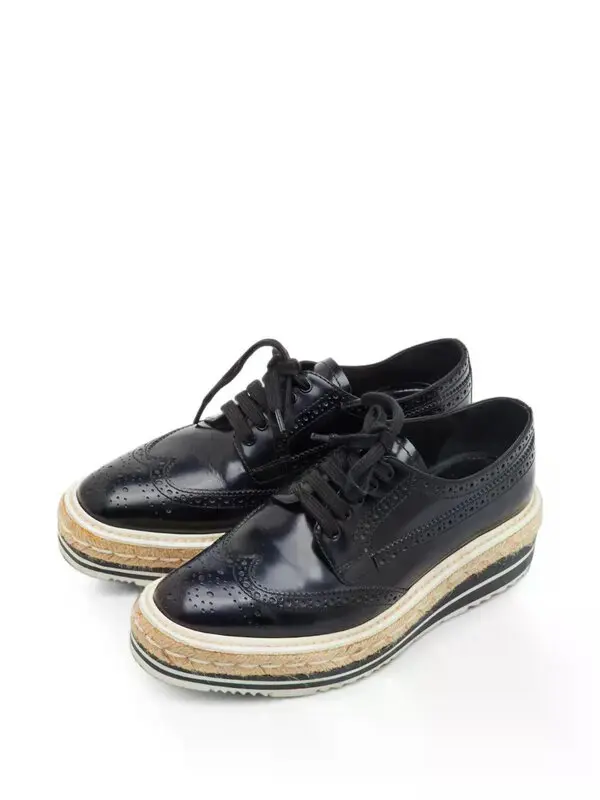 Prada Platform Derby Shoes