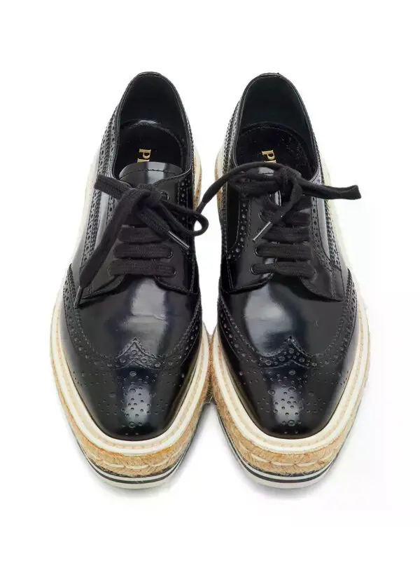 Prada Platform Derby Shoes