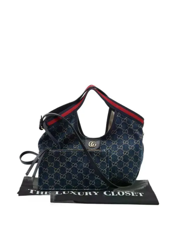 Gucci Small Giglio Web Tote Bag