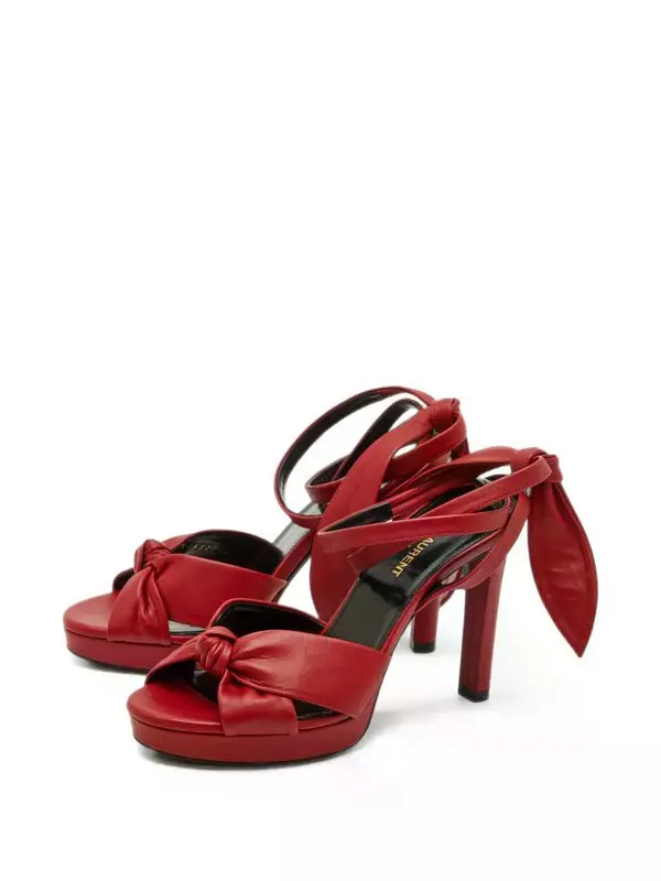 Saint Laurent Bianca Knotted Sandals