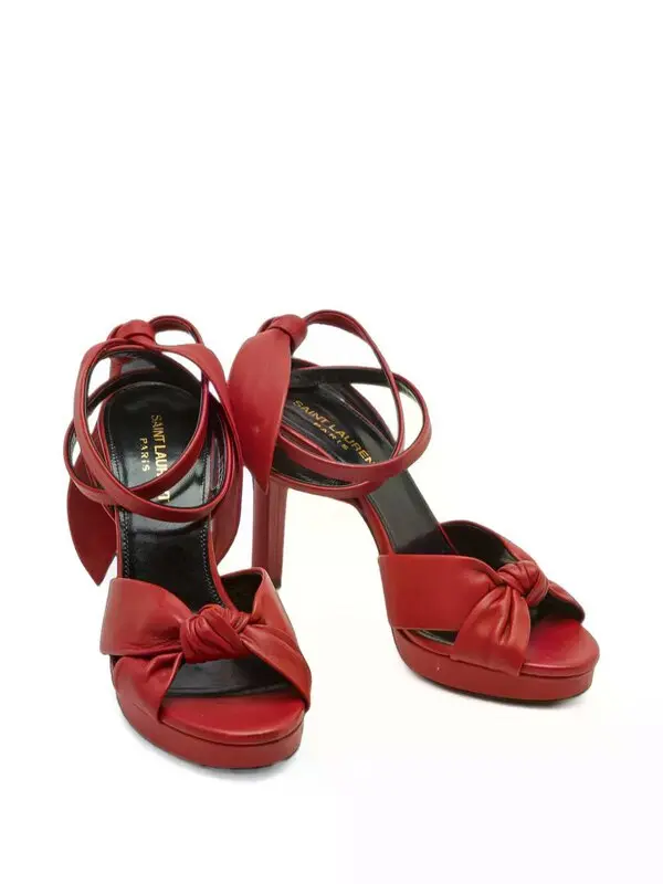 Saint Laurent Bianca Knotted Sandals