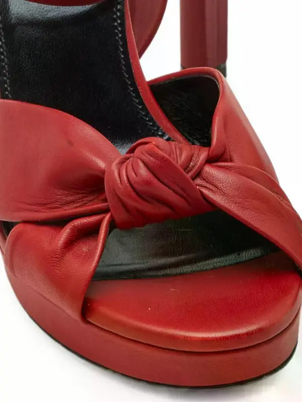 Saint Laurent Bianca Knotted Sandals