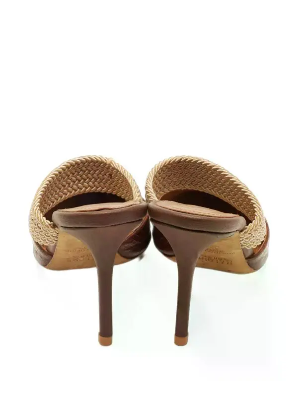 MALONE SOULIERS Maisie Croc-embossed Mules