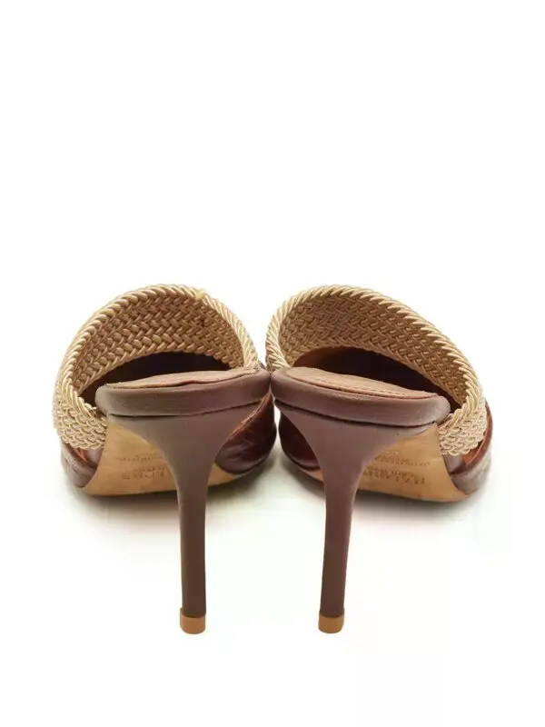 MALONE SOULIERS Maisie Croc-embossed Mules