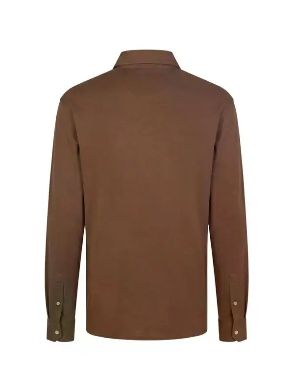 MOORER Montalcino Button-up Long-sleeved Shirt