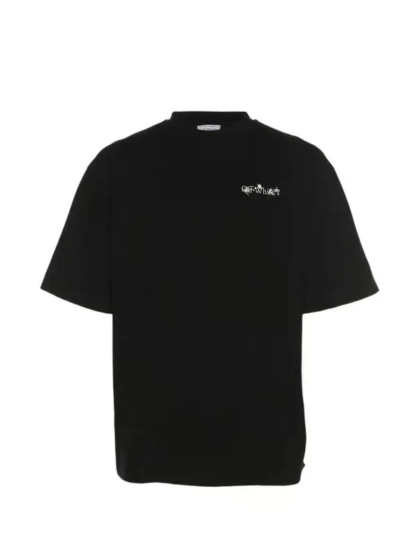 Off-White Logo Print Jersey T-shirt