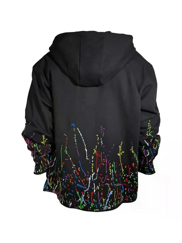 MOSTLY HEARD RARELY SEEN Paint-embroidered Kimono Hoodie
