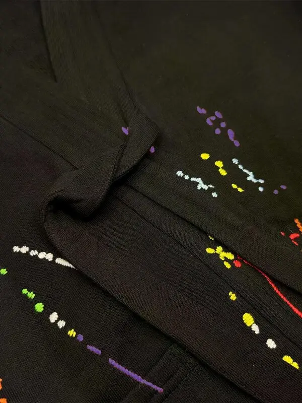 MOSTLY HEARD RARELY SEEN Paint-embroidered Kimono Hoodie