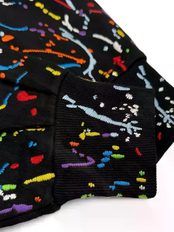MOSTLY HEARD RARELY SEEN Paint-embroidered Kimono Hoodie