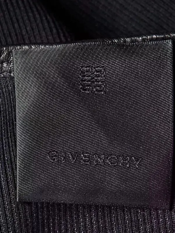 Givenchy Rib-knit Scoop Neck Tank Top
