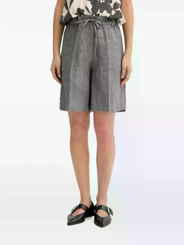 Marc O'polo Belted Pleated Shorts