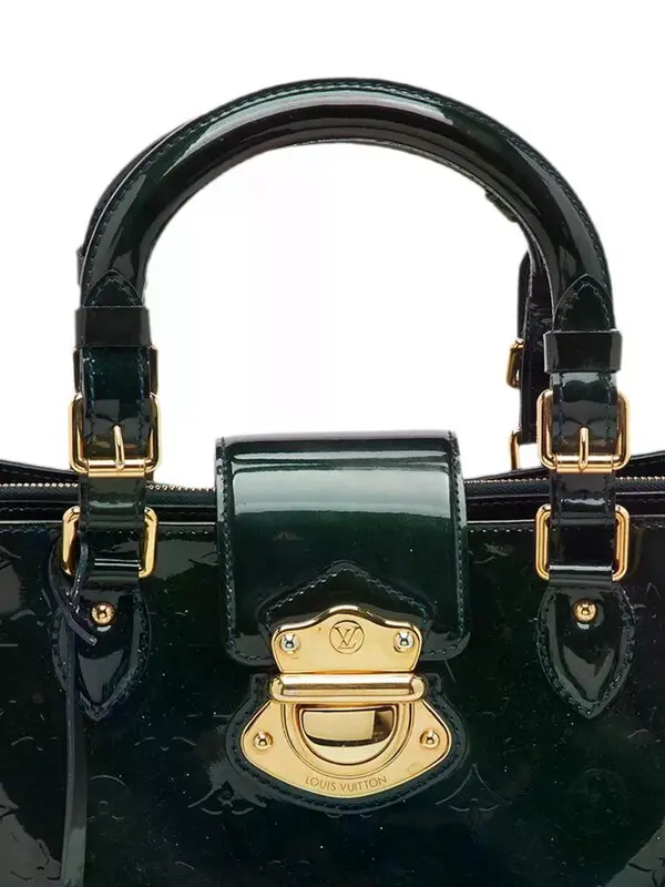 LOUIS VUITTON Melrose Avenue Monogram Vernis Tote Bag - Green