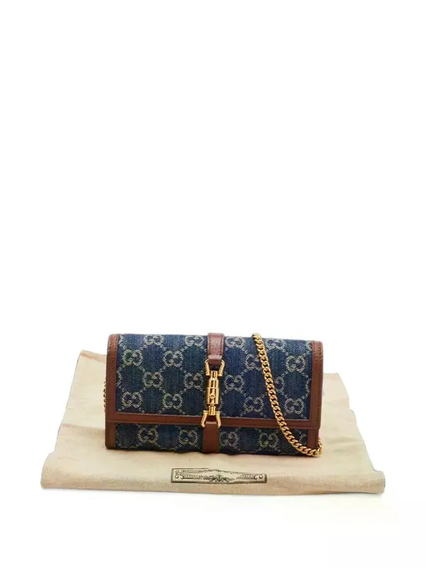 Gucci Jackie 1961 Gg Cross Body Bag - Blue